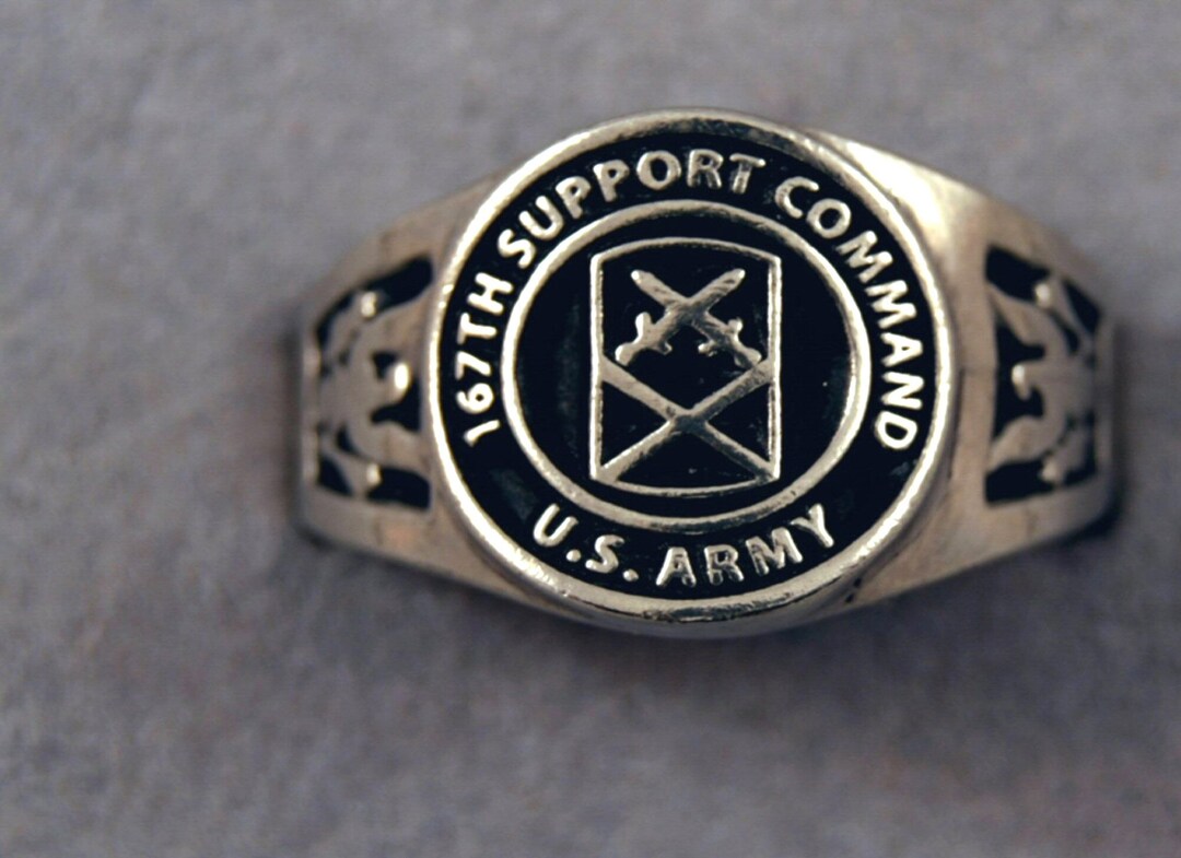 167th Support Command Insignia Ring US Army Unit Rings - Etsy