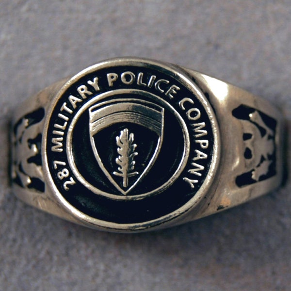 Us Army Military Police Ring - Etsy