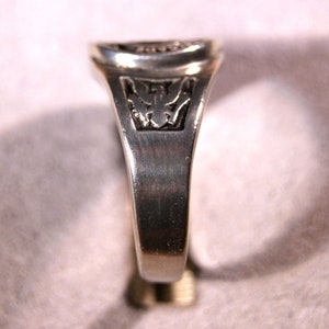 49th Military Police Brigade Insignia Ring MP Signet Pride and Power ...