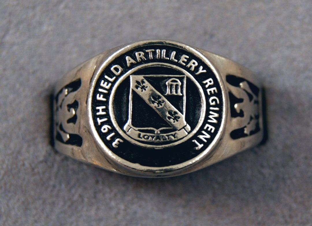 319th Field Artillery Regiment Ring US Army Unit Rings - Etsy