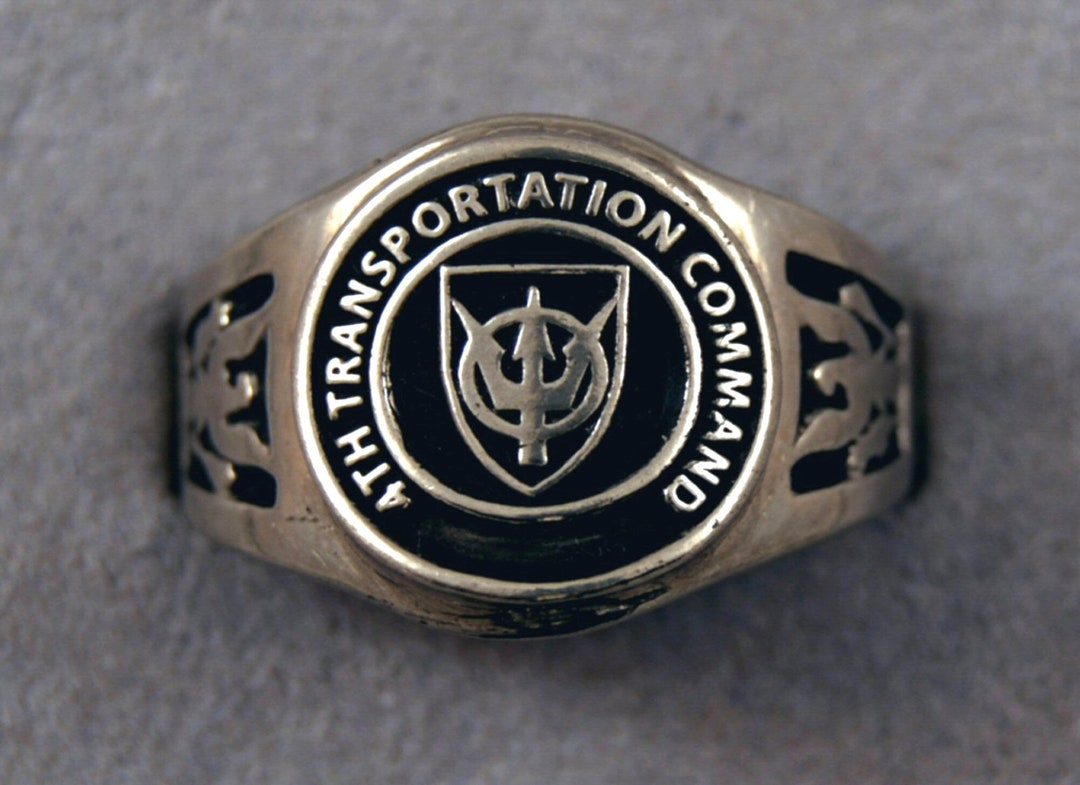 4th Transportation Command Insignia Ringus Army Unit Rings - Etsy