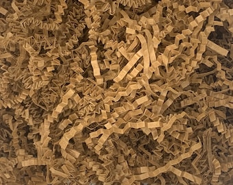 Kraft Brown Crinkle Cut Paper - Etsy