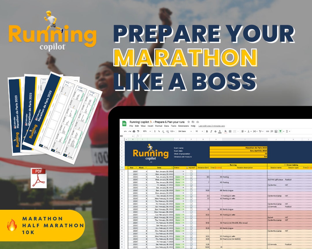 Running' Copilot - Prepare Your Marathon / Half Marathon / 10k LIKE A ...