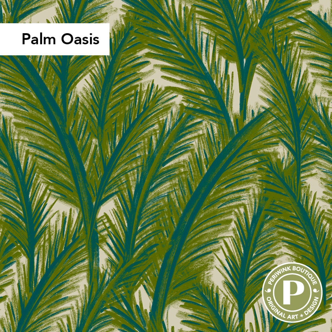 Olive Green Bikini, Tropical Bathing Suit, Women's Two Piece Swimsuit ...