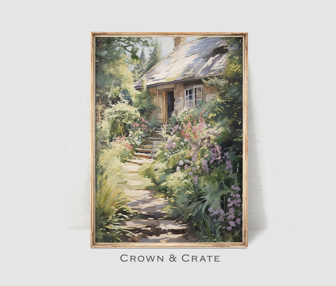 Warmth Amidst the Wildflowers Cottage Core Farmhouse Wildflowers Floral ...