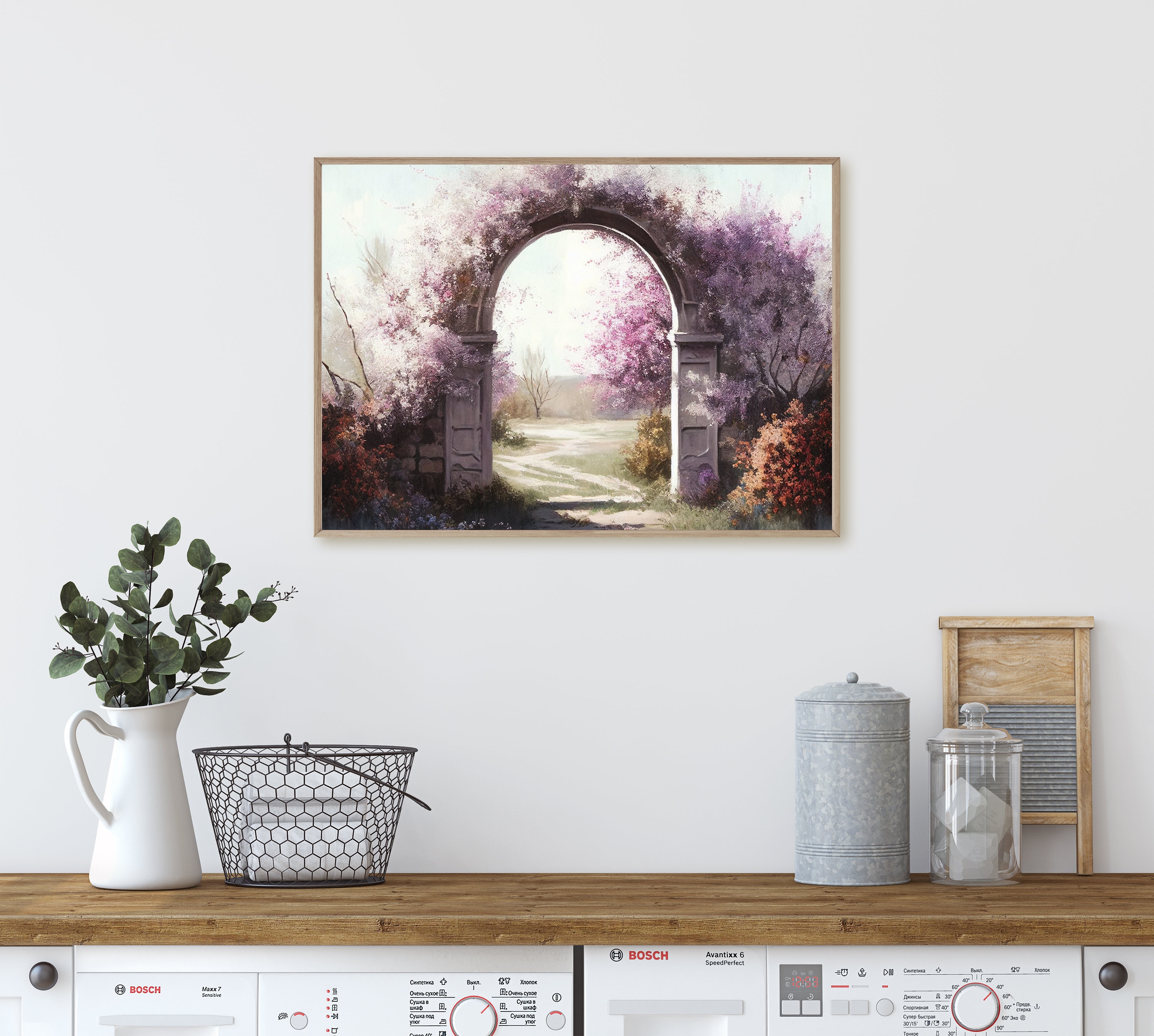 Meadows Floral Gateway Spring Arch Country Décor Cottage - Etsy