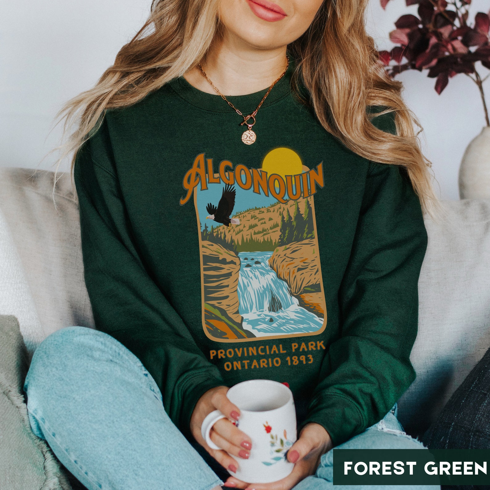 Algonquin Provincial Park Souvenir Sweatshirt | Gift for Nature ...