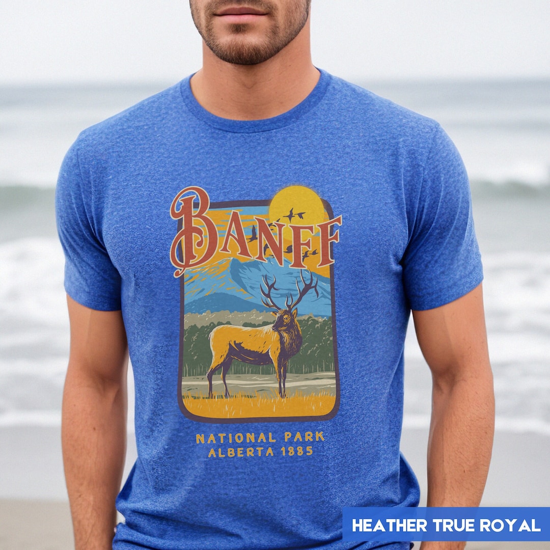 Banff Alberta National Park Tshirt | Gift for Outdoor, Camping, Nature ...