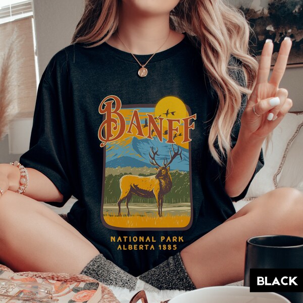 Banff National Park Shirt - Etsy