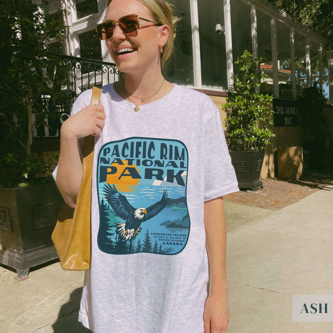 Pacific Rim National Park British Columbia T-shirt | Vancouver Island ...