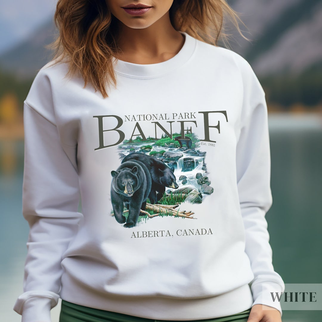 Banff National Park Alberta Canada Sweatshirt | Gift for Hiker/camper ...
