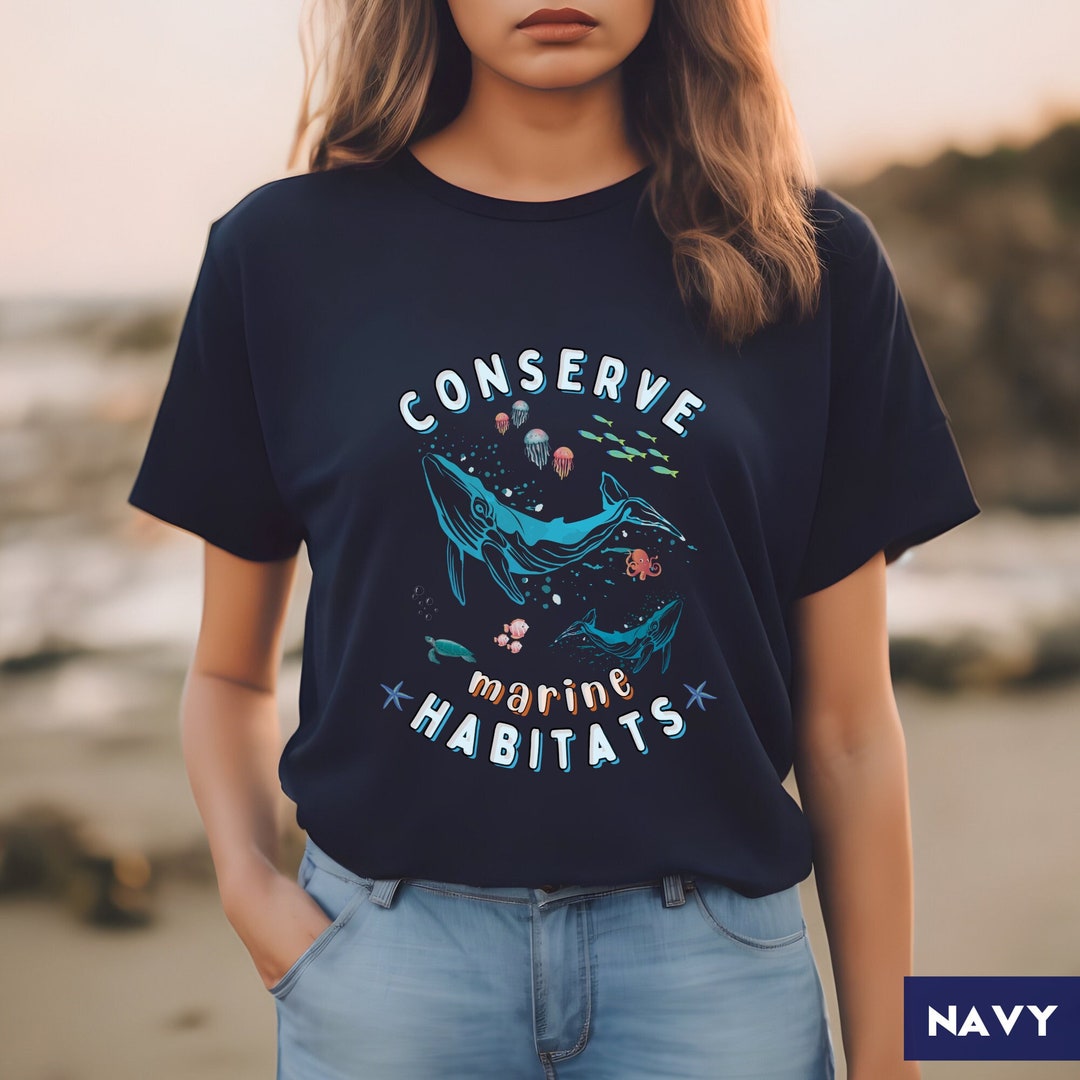 Earth Day Ocean Tshirt | Gift for Environmental, Nature, Outdoor ...
