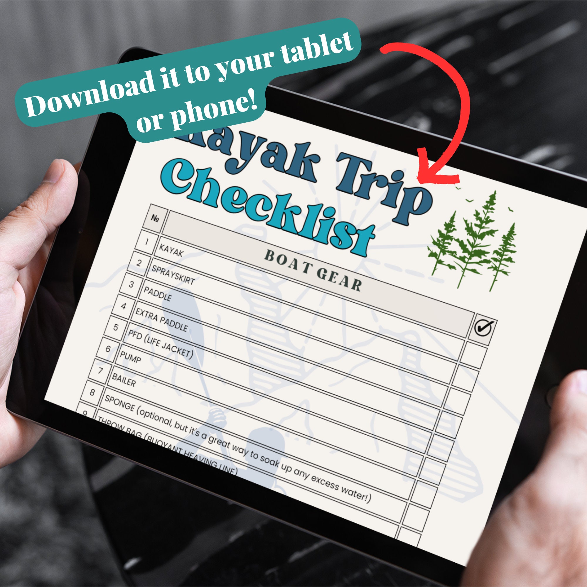 The Ultimate Kayak Packing List | Downloadable/printable Kayaking ...