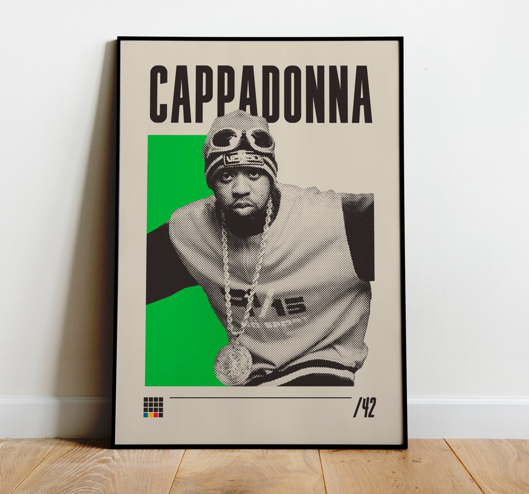 Cappadonna Wu-tang Clan Hip Hop Poster Rap Music Art, Icon Decor ...