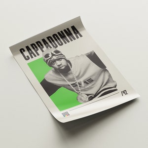 Cappadonna Wu-tang Clan Hip Hop Poster Rap Music Art, Icon Decor ...