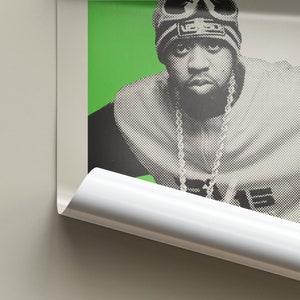 Cappadonna Wu-tang Clan Hip Hop Poster Rap Music Art, Icon Decor ...