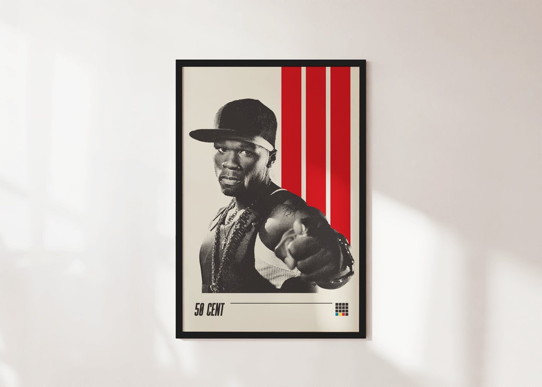 50 Cent Poster 50 Cent Artwork G-unit Poster Hip Hop - Etsy