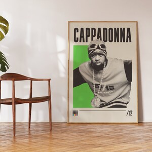 Cappadonna Wu-tang Clan Hip Hop Poster Rap Music Art, Icon Decor ...