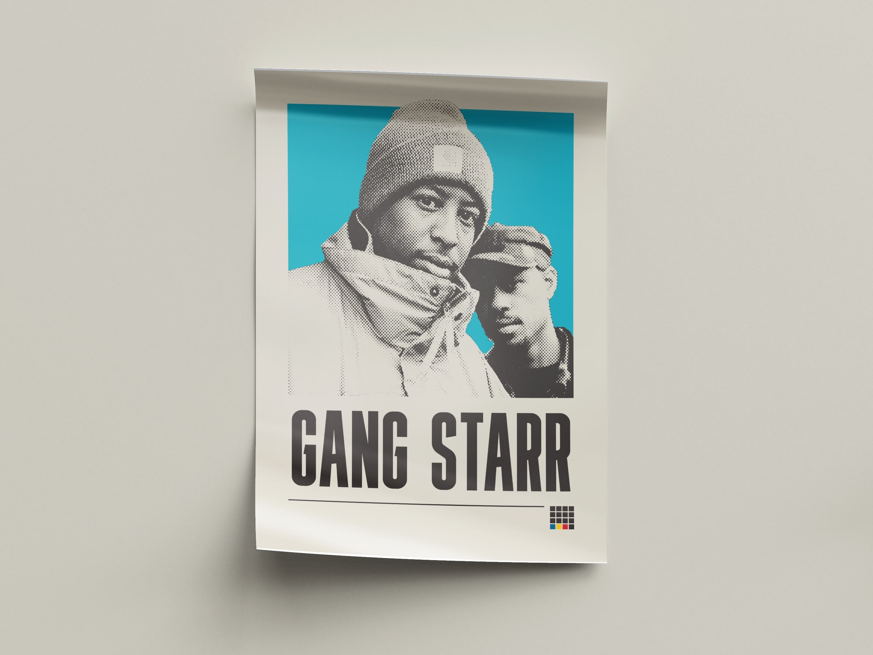 Gang Starr Poster Premier & Guru Legacy Artwork Golden Era - Etsy