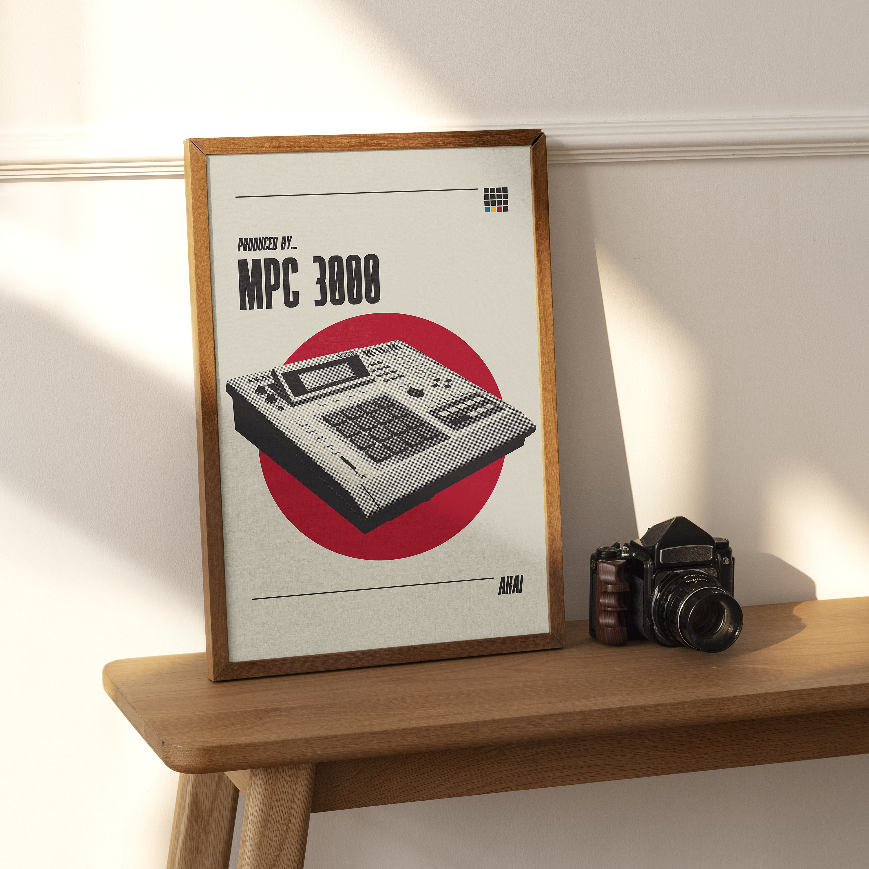 MPC 3000 Poster, Hip Hop Wall Art, Akai Artwork, Hip Hop Producer Gift ...