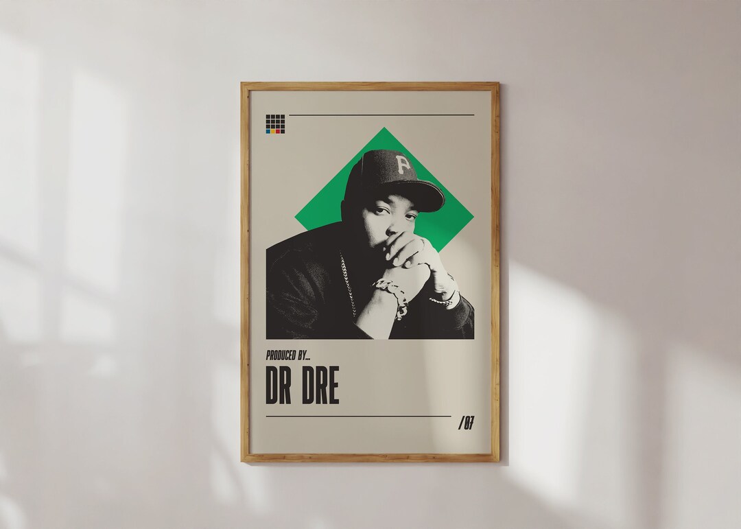 Dr Dre Poster Hip Hop Artwork Dr Dre Print Hip Hop Music - Etsy