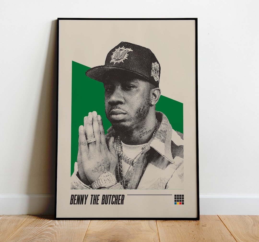 Benny the Butcher Poster Benny the Butcher Artwork Benny Print Street ...