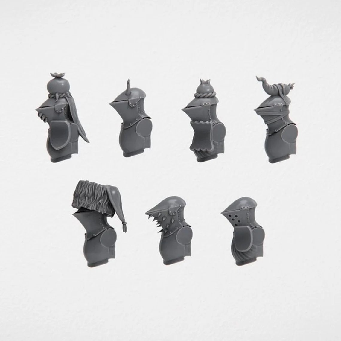 Turnip 28 12 X Armoured Torsos and Frogmouth Helms With Ecranche ...