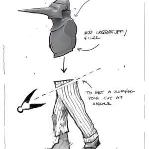 Turnip 28 - 21 X Armoured Torsos and Helms With Toff Plague Doctor Mask ...