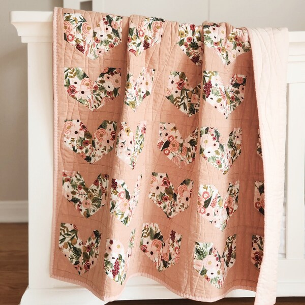 Boho Heart Quilt Kit - Etsy