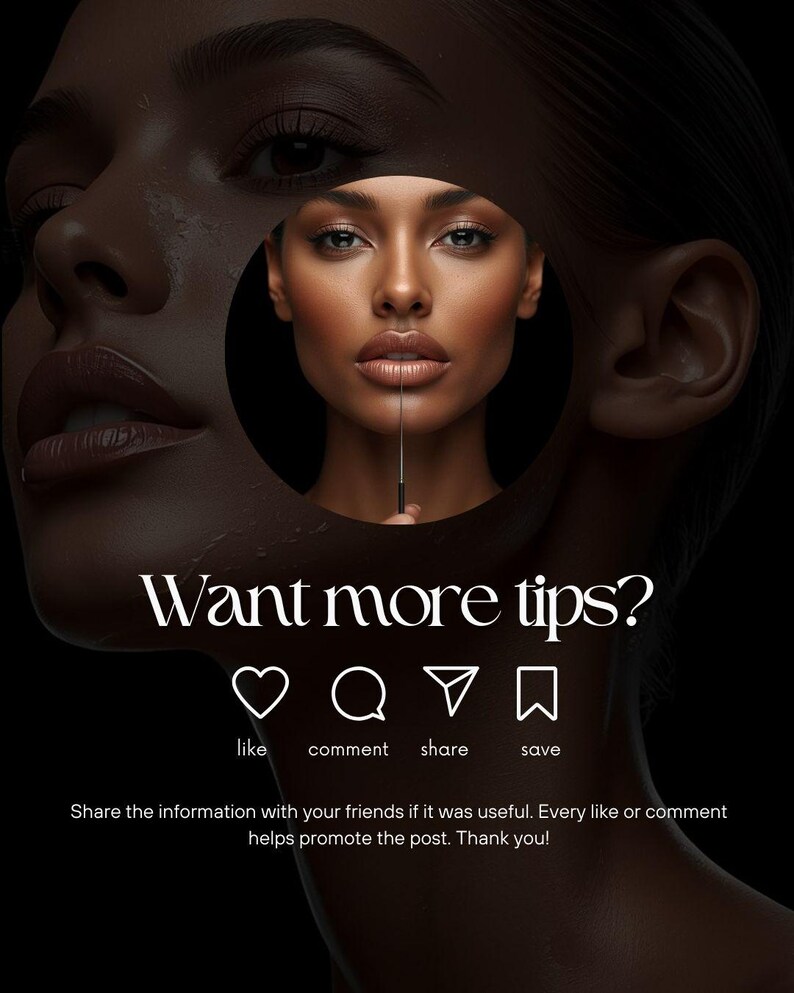 Botox & Filler Instagram Post, Lip Filler Posts, Injector Canva ...