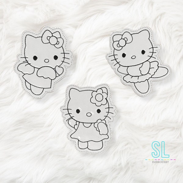 Machine Embroidery Coloring Pages - Etsy