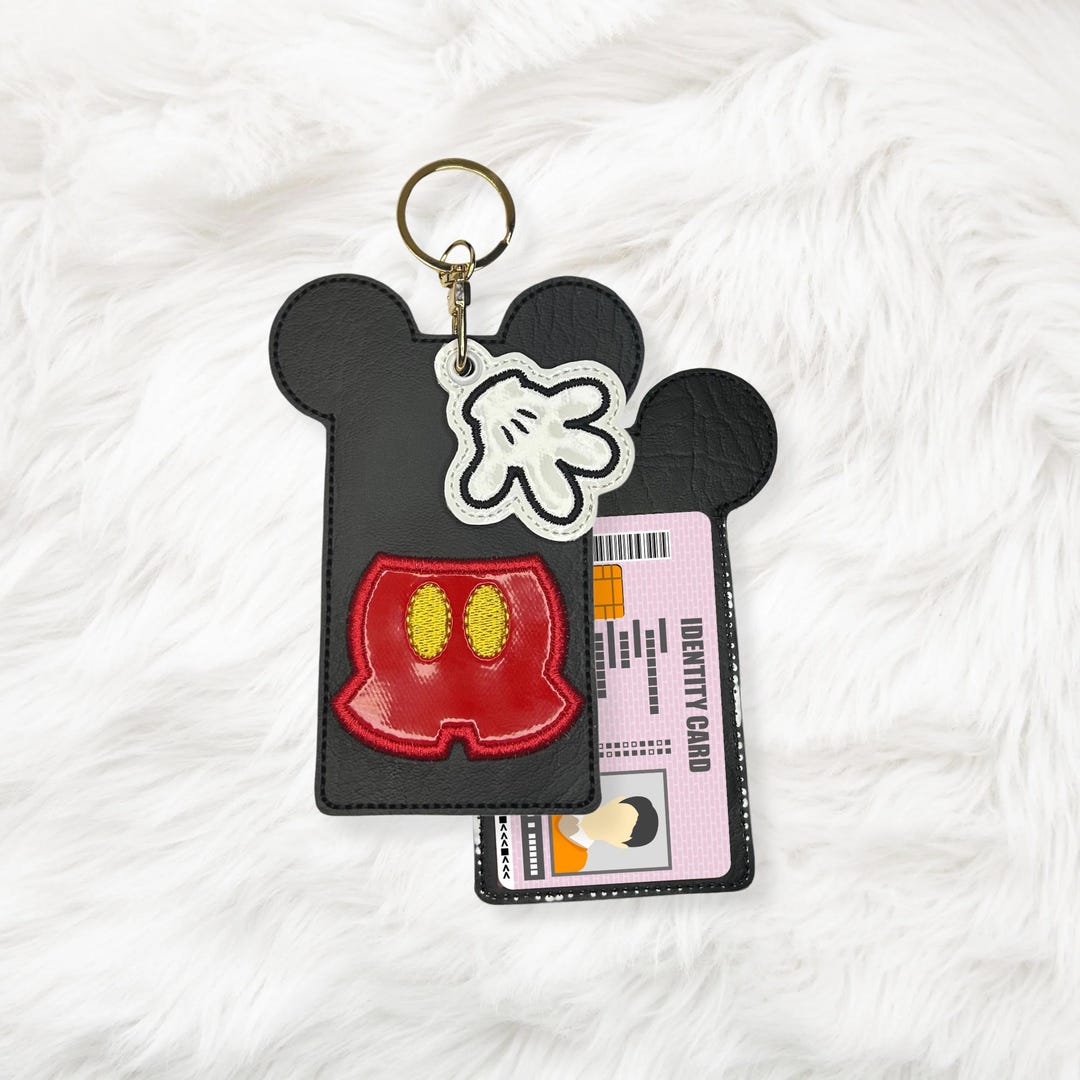 ITH 5x7 Mouse Card Holder, Pencil Eyelet, in the Hoop Machine ...