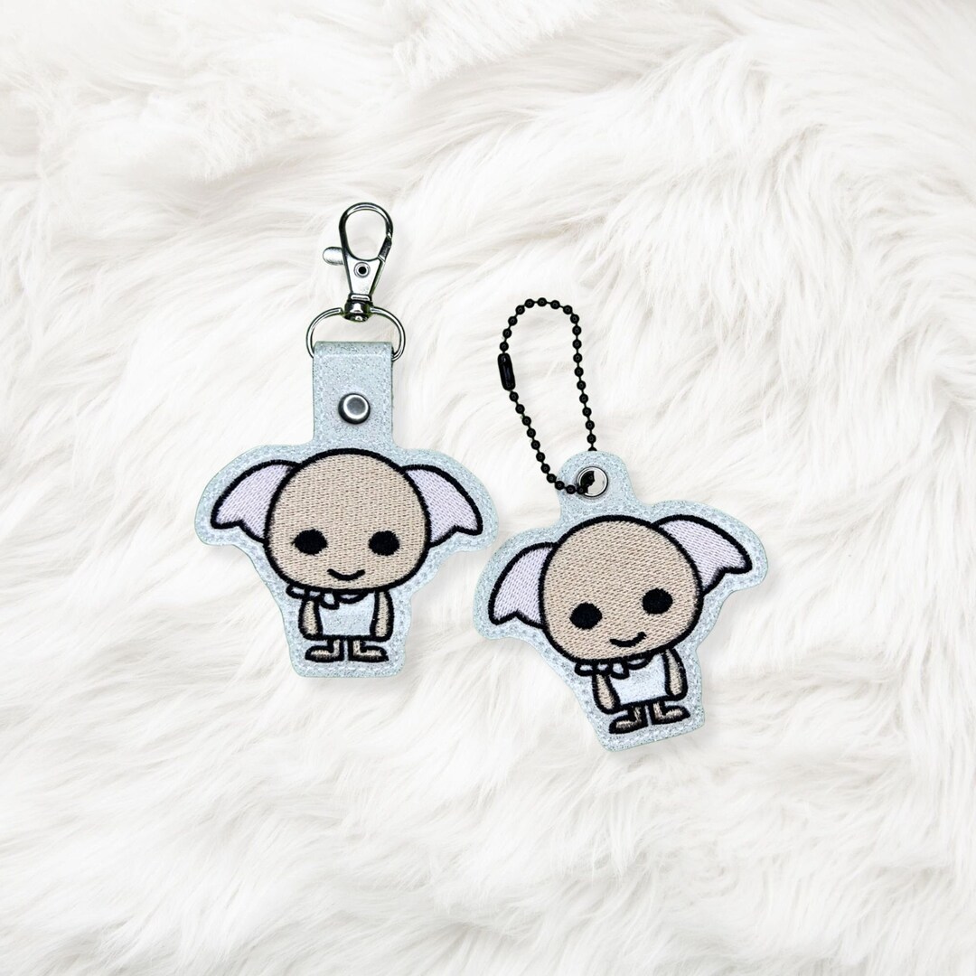 ITH 4x4 House Elf Snaptab/keyfob in the Hoop Machine - Etsy