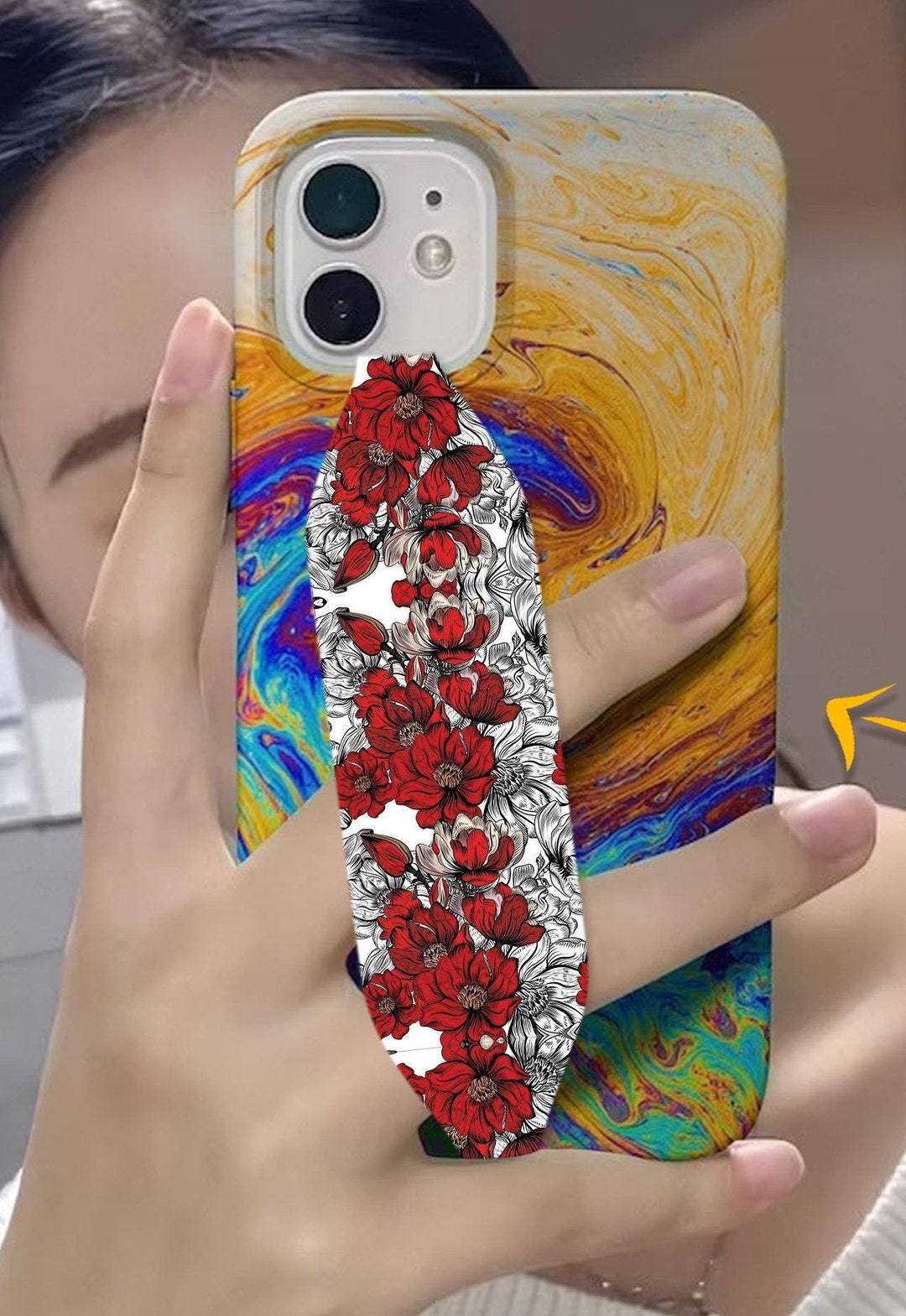 Switchbands Custom Finger Loop Phone Grip Strap – Anti-drop Grip for ...