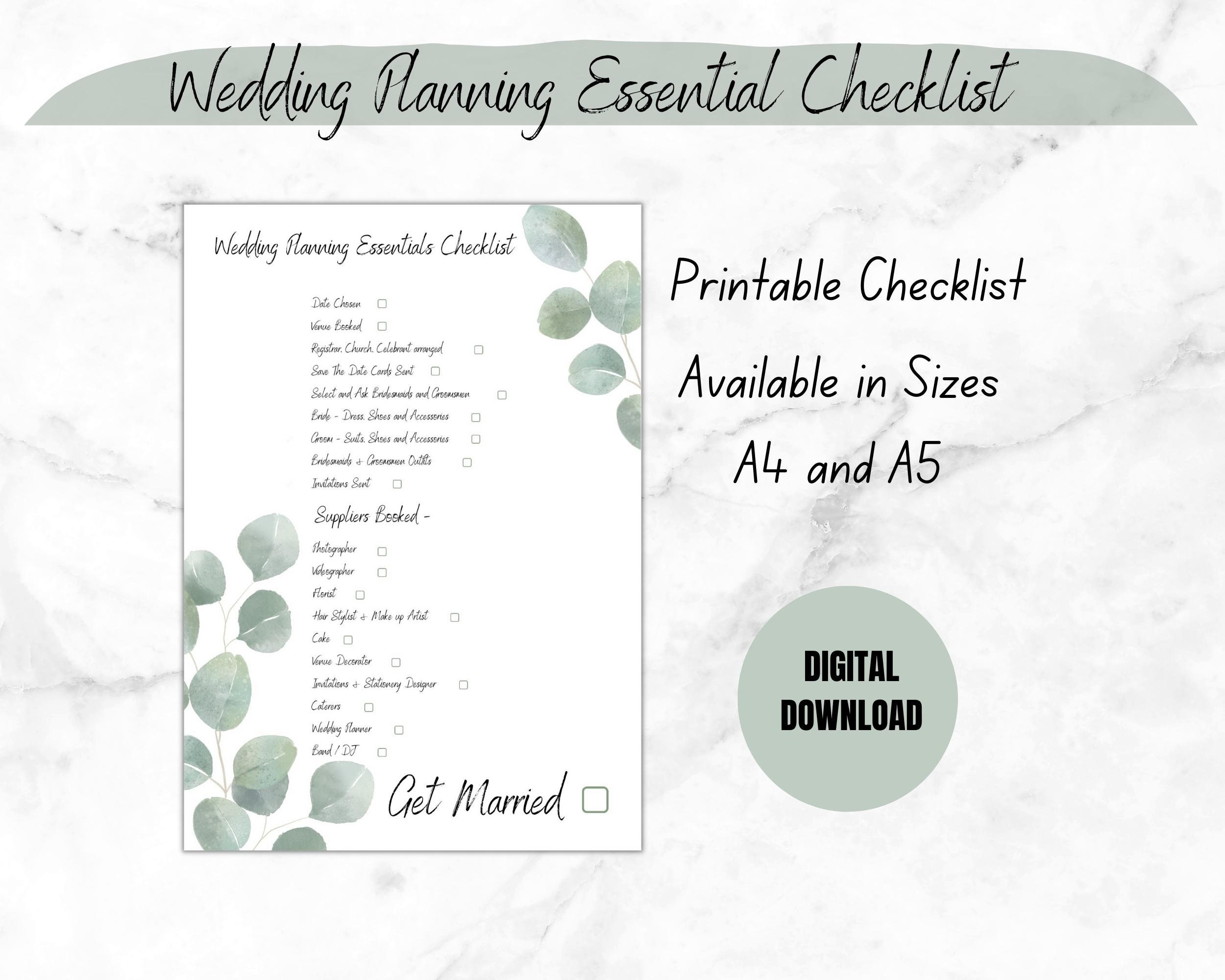 Ultimate Wedding Planner Bundle, Wedding Coordination, Digital Download ...