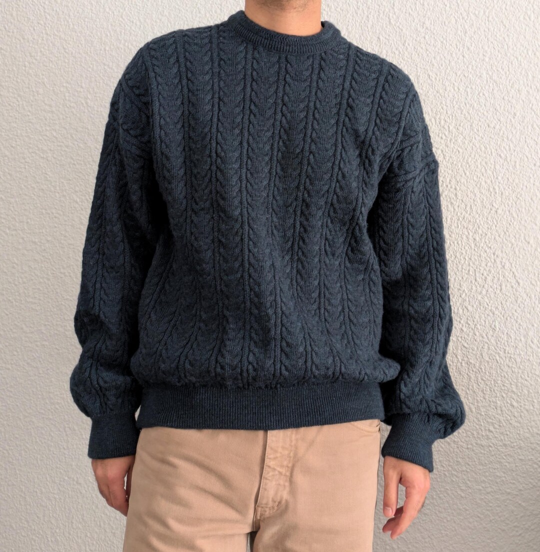 The Pure Australian Sweater Wool Fleece Jumper Crewneck Vintage Aussie ...