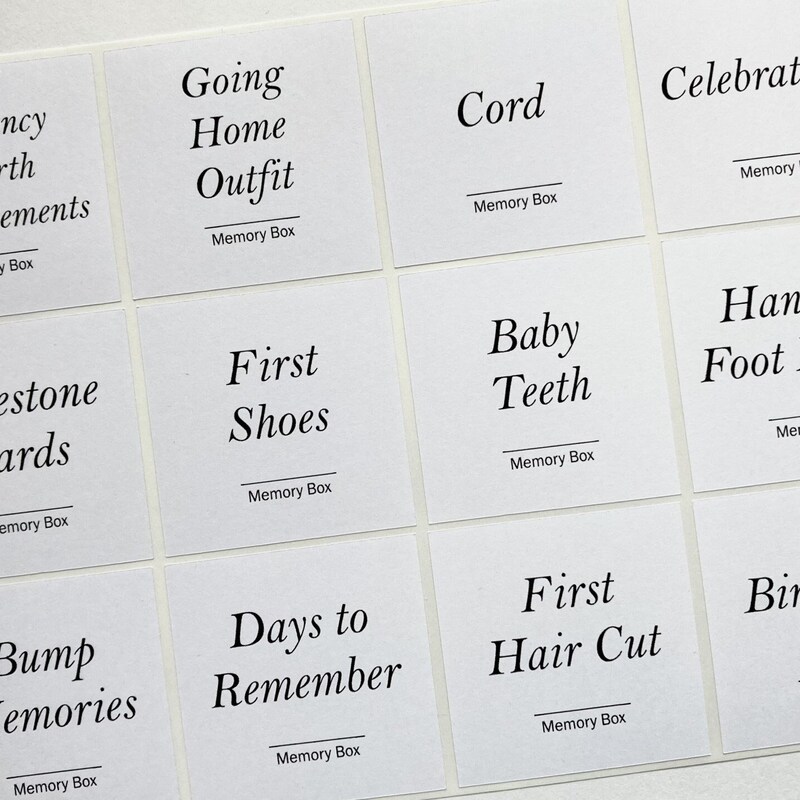Baby Memory Box - Etsy