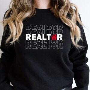 Realtor Sweatshirt, Real Estate Sweater Gift for Realtor, Personalized ...