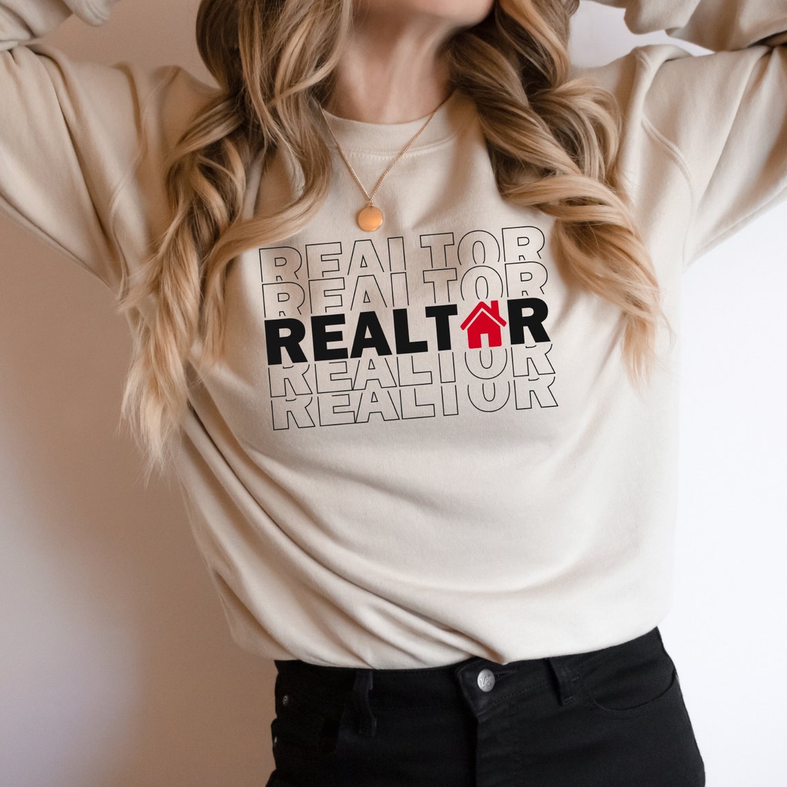Realtor Sweatshirt, Real Estate Sweater Gift for Realtor, Personalized ...