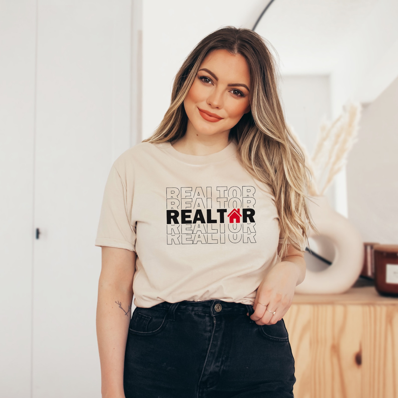 Realtor Sweatshirt, Real Estate Sweater Gift for Realtor, Personalized ...