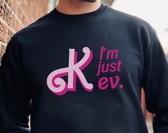 Custom Im Just NAME, Funny Pink Movie Gift, Personalized Dreamhouse Ken ...