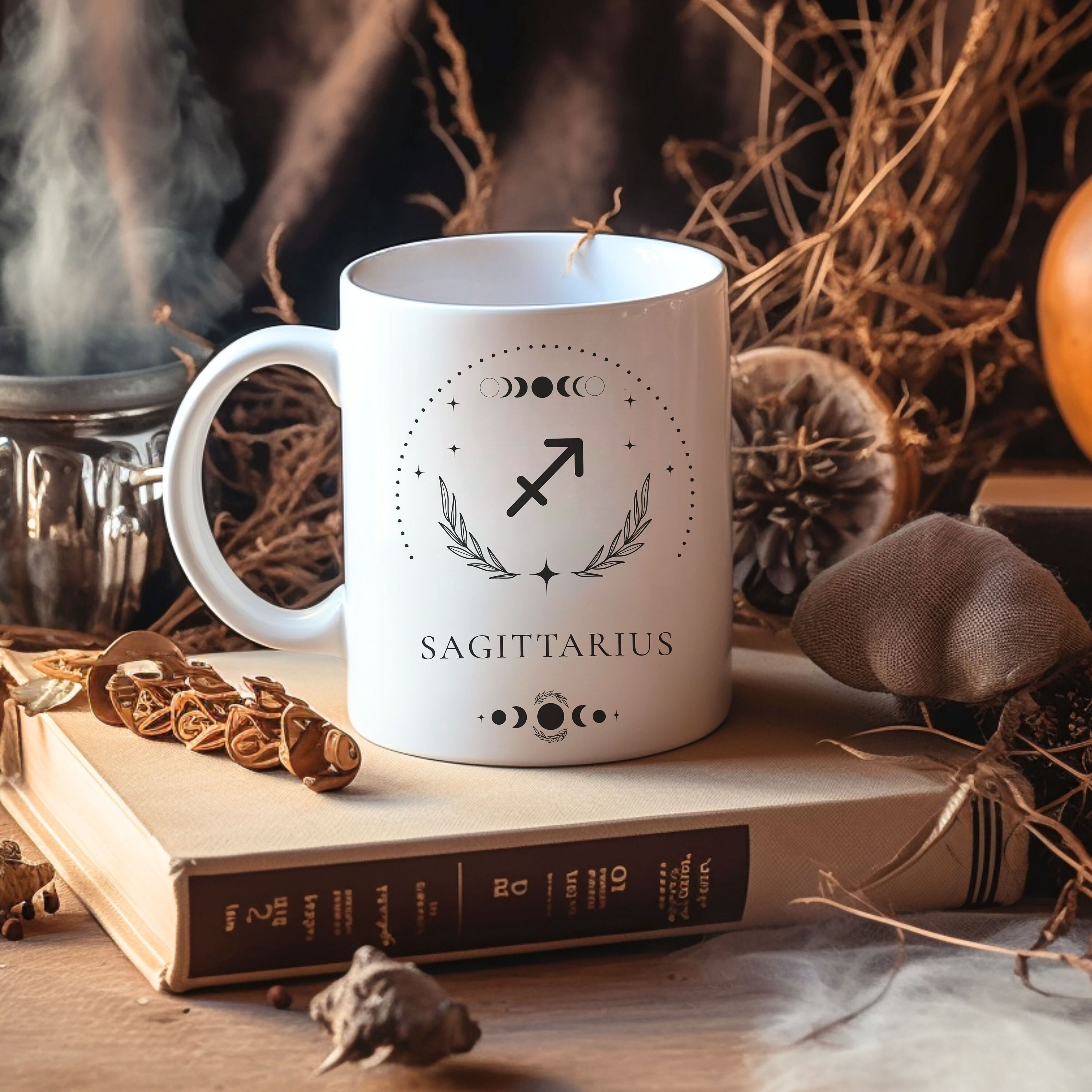 Sagittarius Zodiac Mug, Astrology Birthday Gift, November December Gift ...