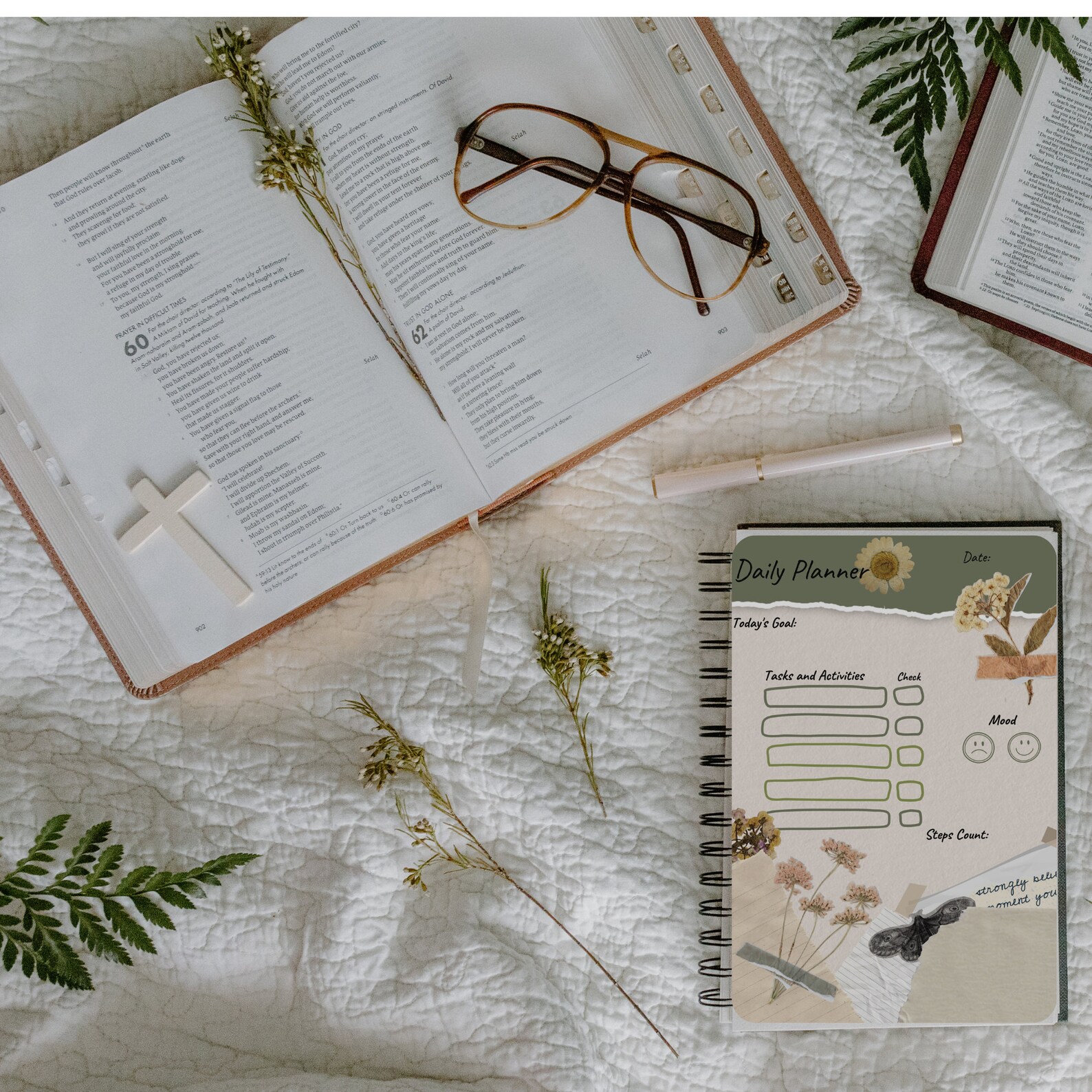 Digital Printable Daily Planner Download Immediately Daily Teen Floral ...