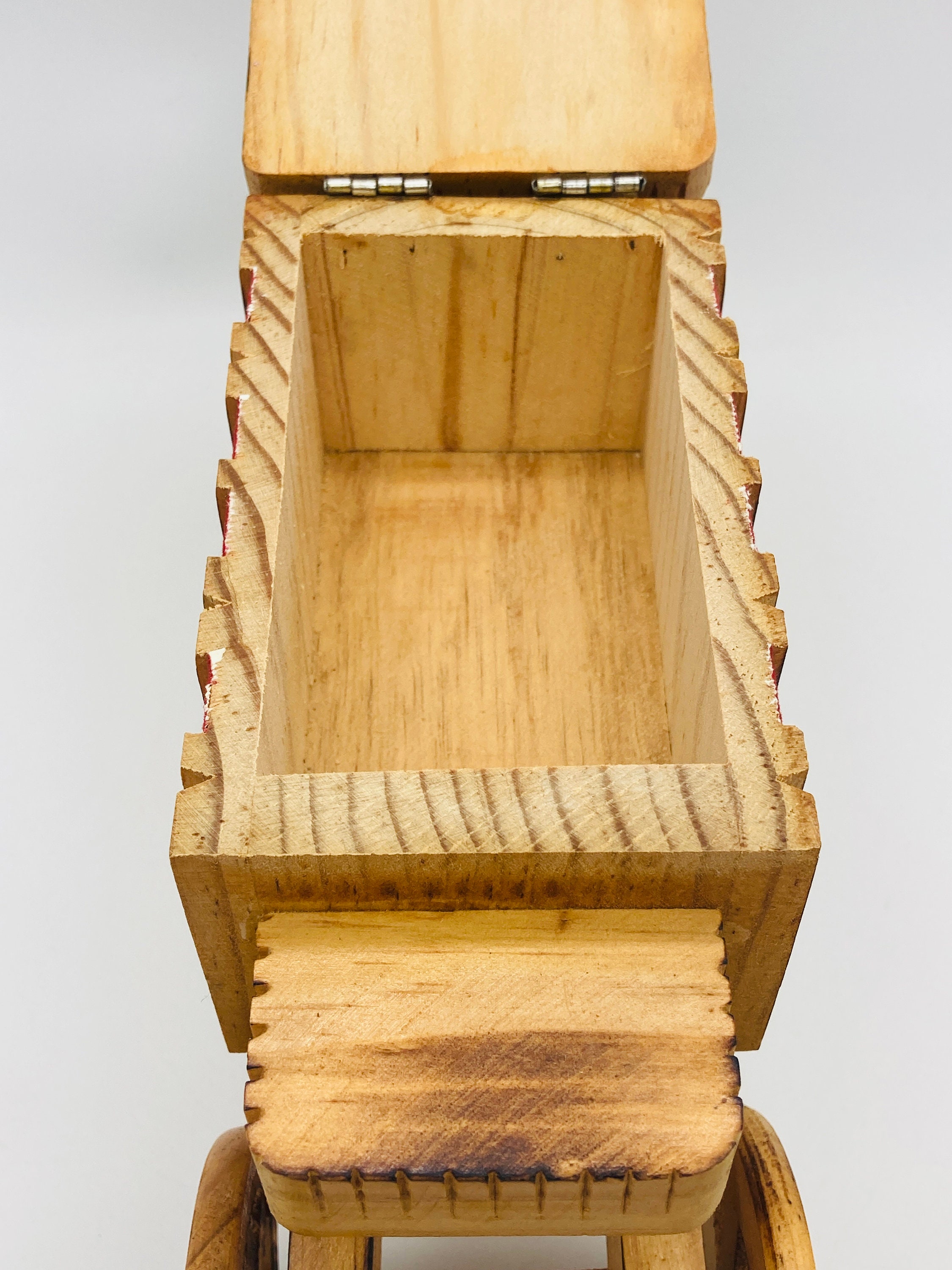 Vintage Stagecoach Handmade Wood Western Cowboy Wheels Turn Brown - Etsy