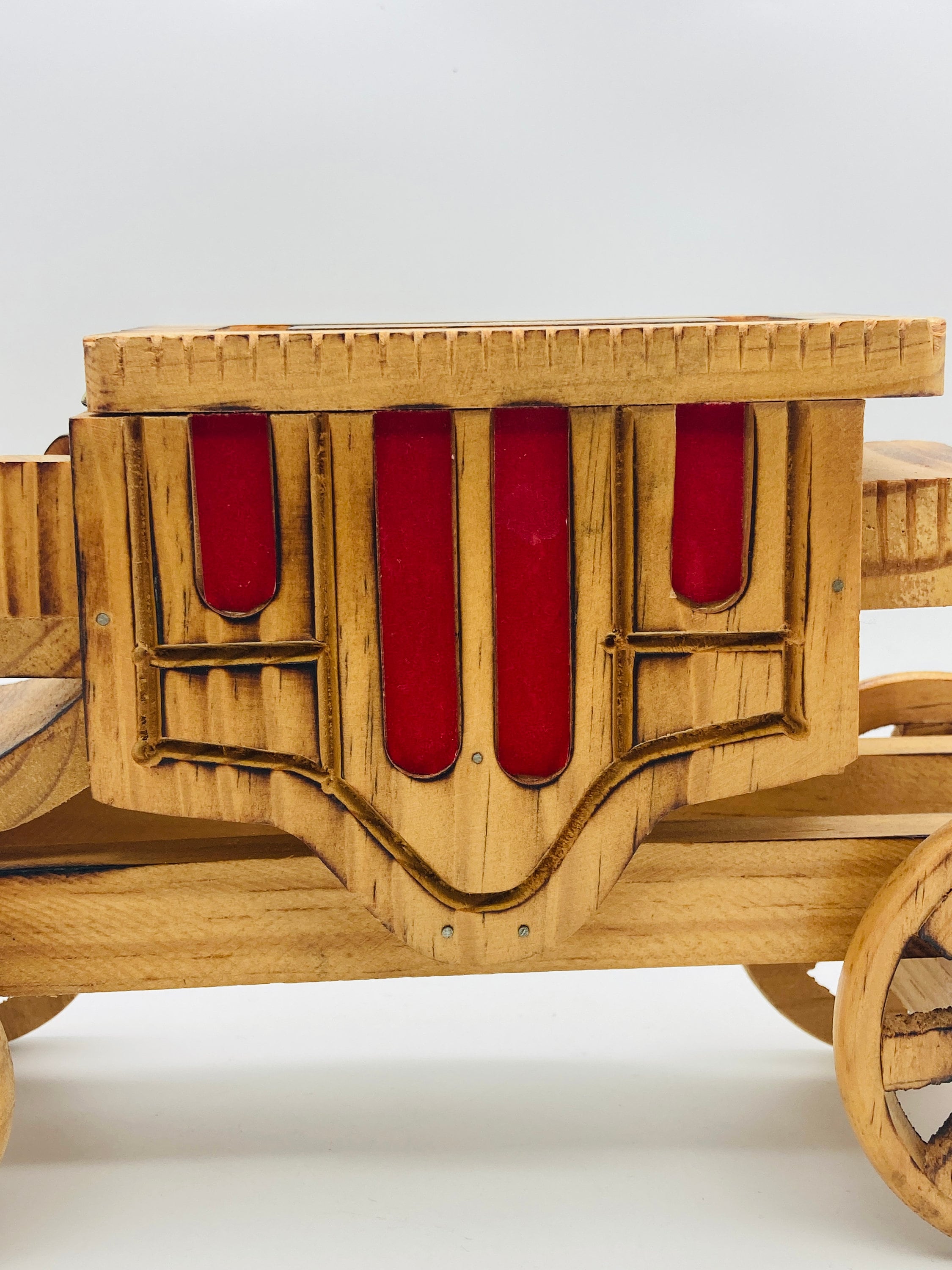 Vintage Stagecoach Handmade Wood Western Cowboy Wheels Turn Brown - Etsy