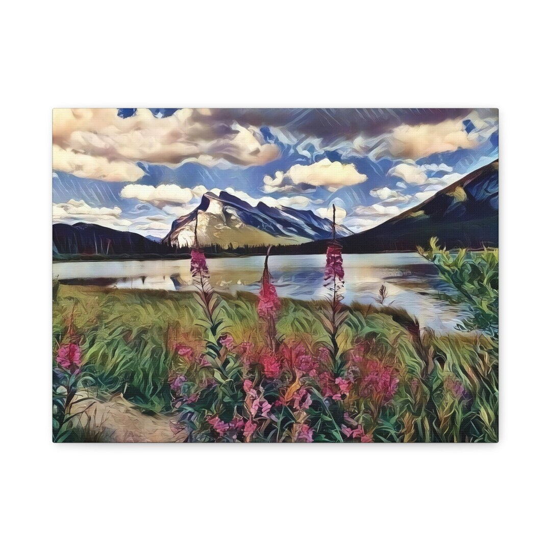 Mount Rundle Banff Alberta Canada, Banff Art, Mountain Print, Mountain ...