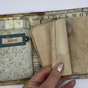 Vintage Style Art Journal Packed With Surprises, Hidden Pockets and ...