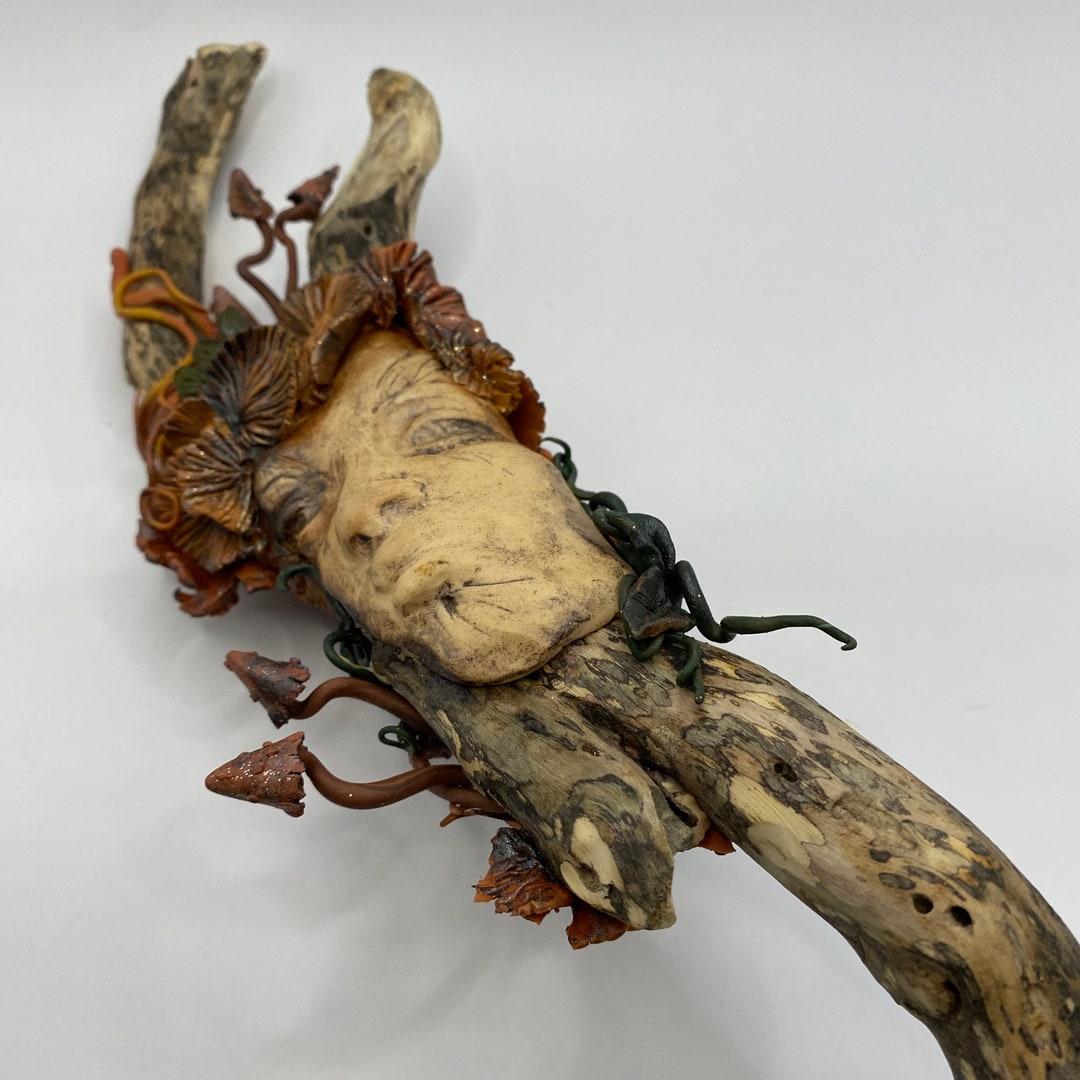 Woodland Goddess Wand Talking Stick - Etsy