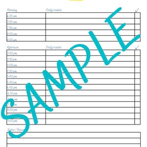 Back to School Family Planner | Printable | Digital Download - Etsy