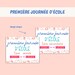 Printable First Day of School (1st Grade to 5th Secondary) VERSION ...